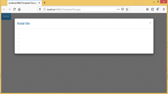 Bootstrap Modal Full Screen – CoP PSU IT Blog