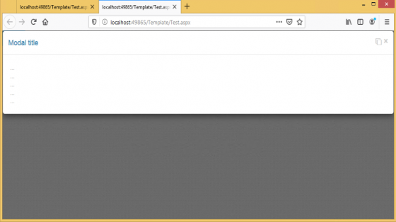 Bootstrap Modal Full Screen – CoP PSU IT Blog