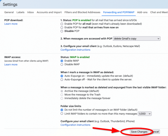 How to redirect email from Gmail to Outlook – CoP PSU IT Blog