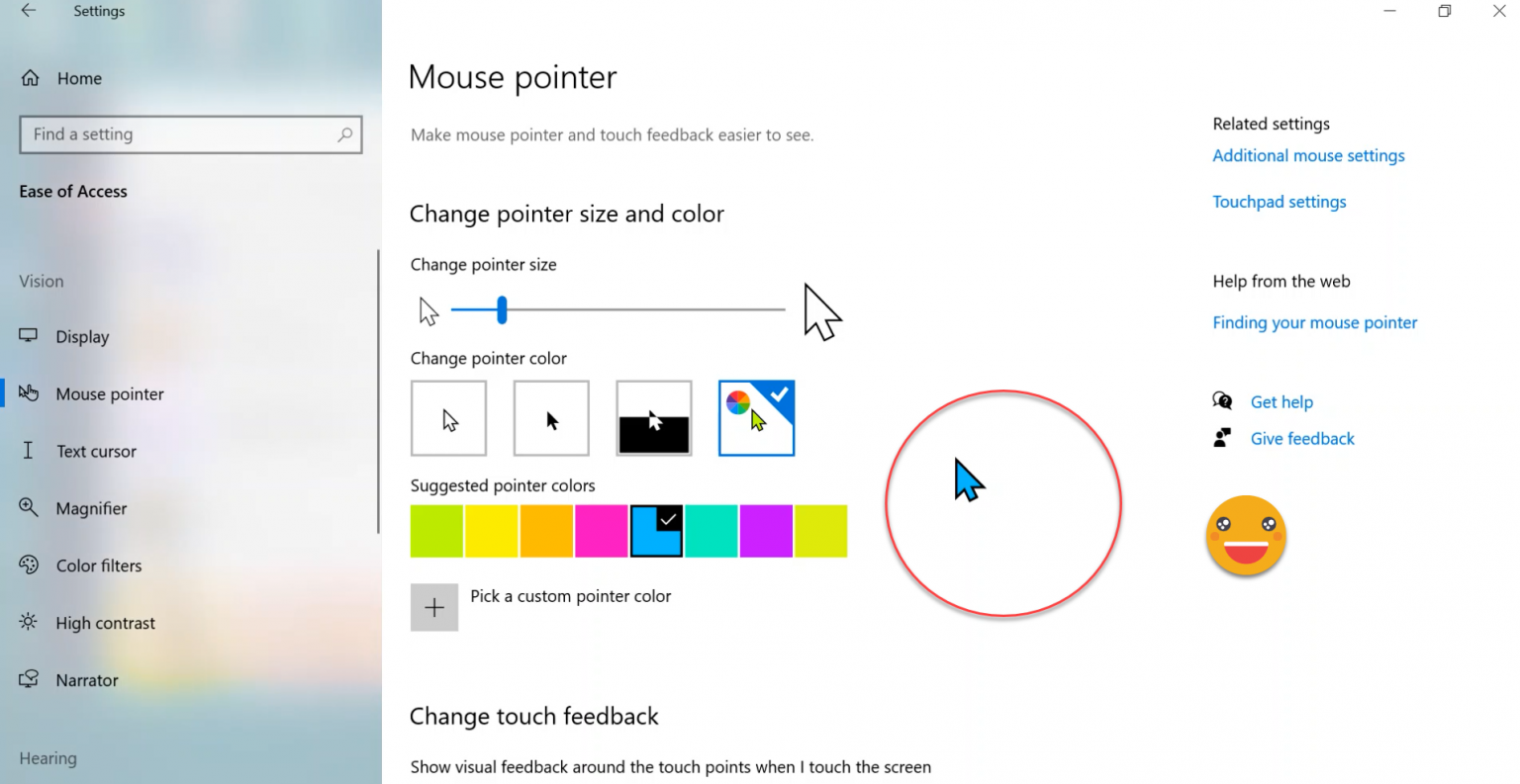 ปรับขนาดและสีของ Mouse Cursor / Mouse Pointer บน Windows 10 /Windows 11 ...